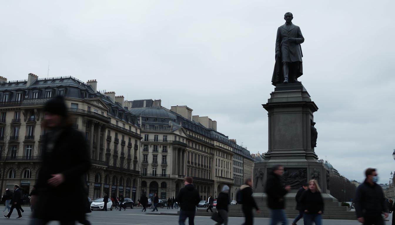 Paroles et signification de "Place des grands hommes" de Patrick Bruel